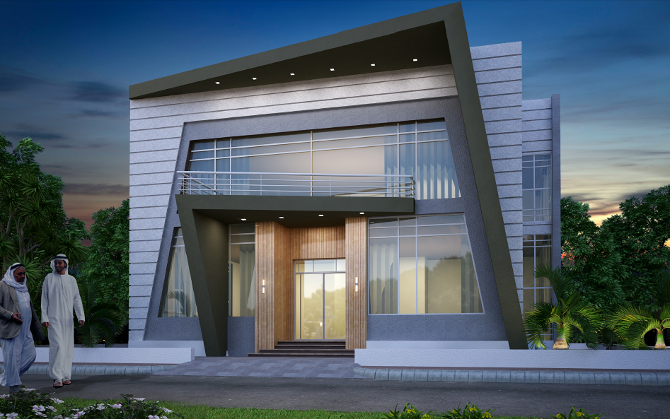 (KSM) (Khalid Villa)G+1 Villa on Plot No. 282-4710 at Al Khwaneej ...